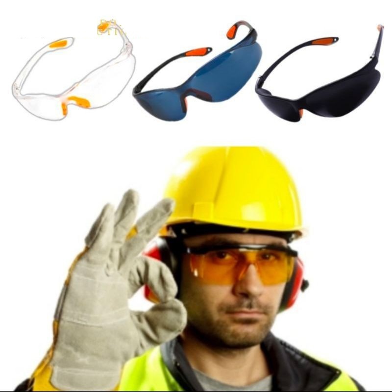 Eyewear Protection Safety Goggle Glasses Clear Anti-fog Unisex Over ...