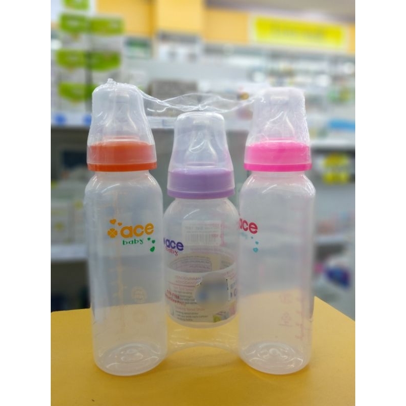 ACE BABY TRIPLE PACK PP STANDARD BOTTLES (240ML X 2PCS+140ML) | Shopee Malaysia
