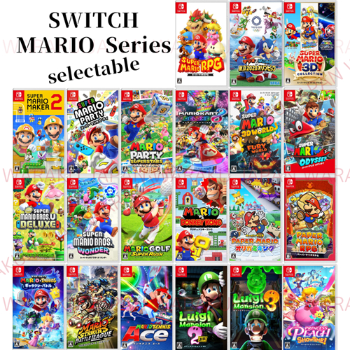 Nintendo Switch Game "Mario Series" Direct from Japan,Made in Japan RPG ...