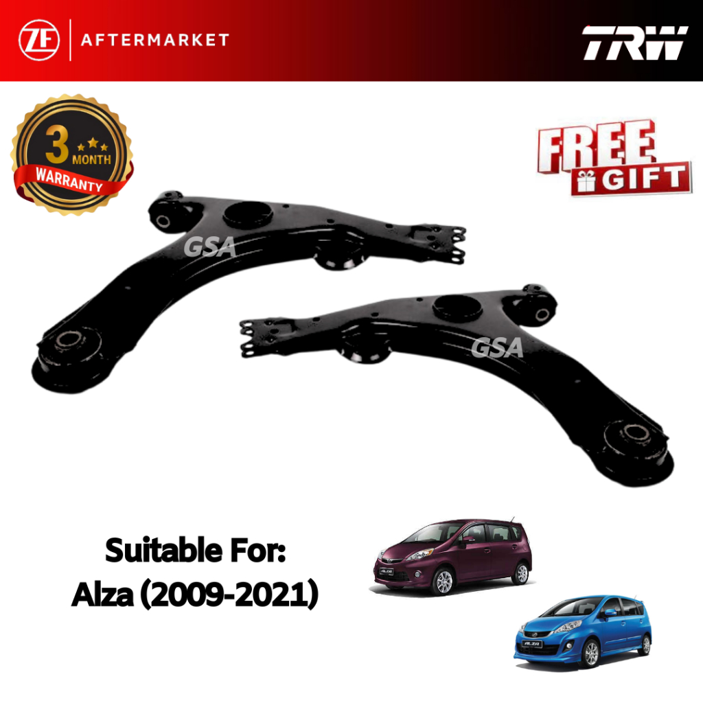 TRW Perodua Alza (2009-2021) Front (Depan) - Left (Kiri) & Right (Kanan ...
