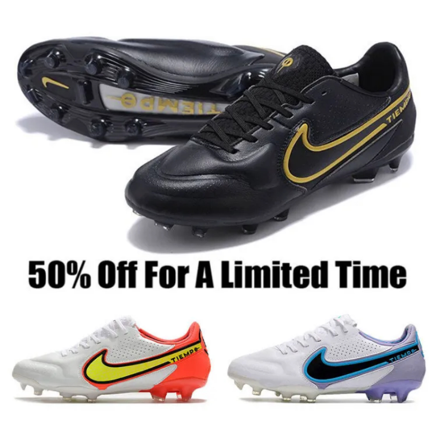 Futsal Kasut Bola Sepak Tiempo Legend 9 Elite FG Football Shoes Men's ...