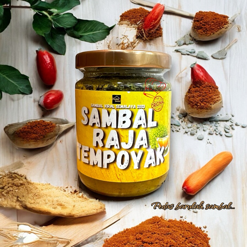 sambal Raja tempoyak Petai SEDAP TAK TERTAHAN 250gram | Shopee Malaysia