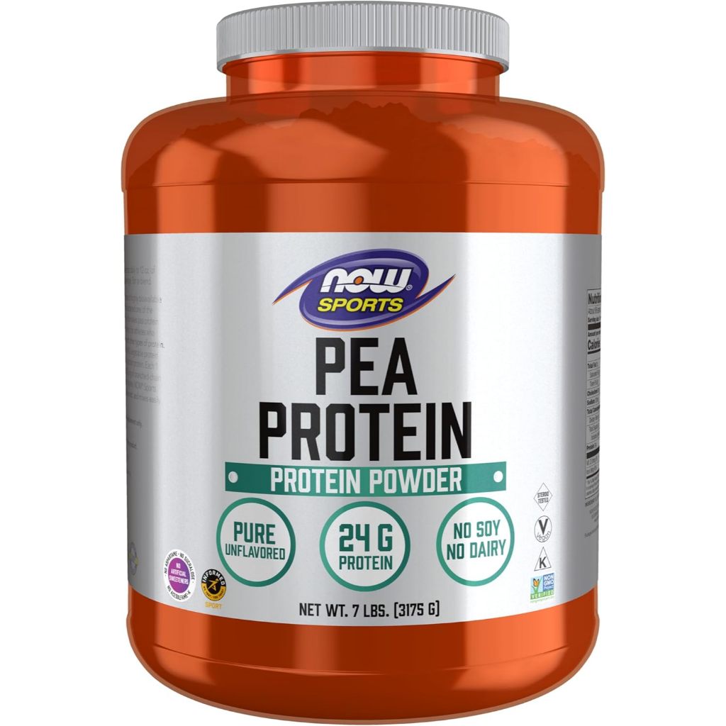 Ready - NOW Foods Sports Nutrition, Pea Protein 24 g, Fast Absorbing ...