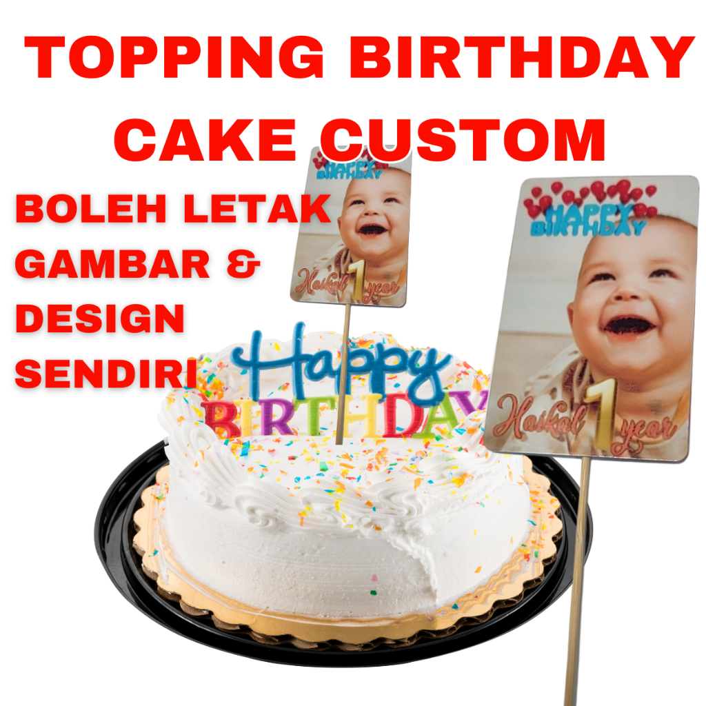 TOPPING BIRTHDAY CAKE / WEDDING CAKE / EVENT CAKE - CUSTOM DESIGN ...