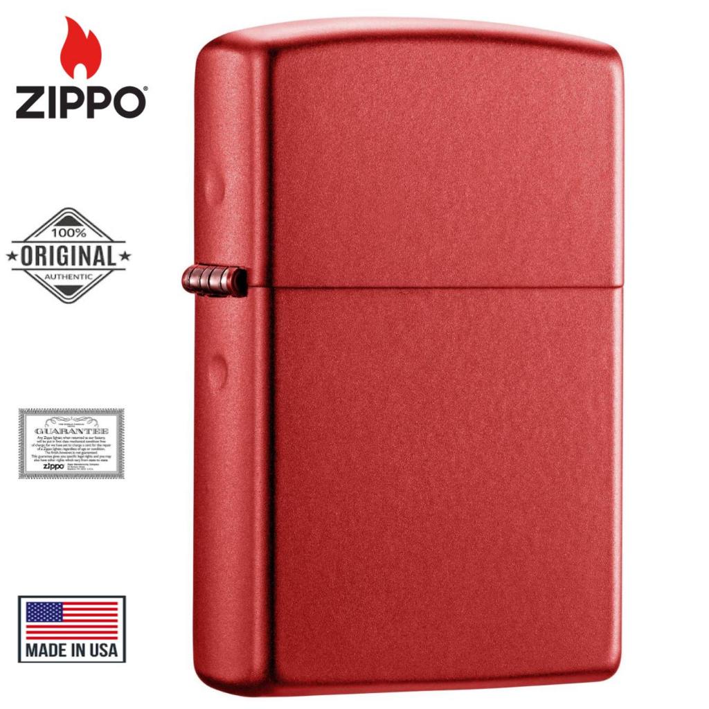 Zippo Classic Red Matte 233 | Shopee Malaysia