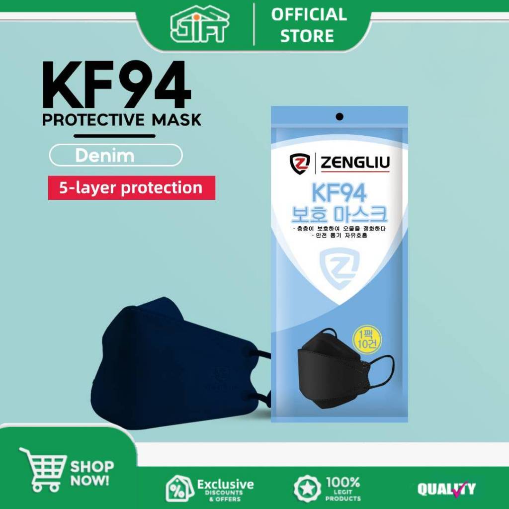 GAILANG 50Pcs Mask Headloop Face Mask Head Loop Kf94 Headloop Full ...