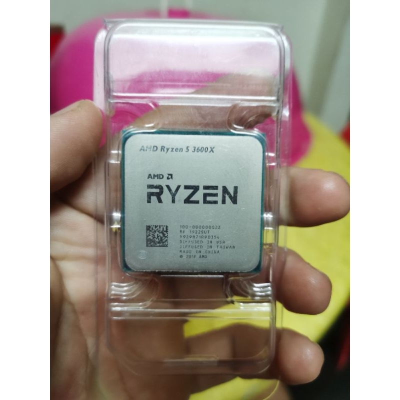 Used Ryzen 5 3600X 3.8Ghz 6 Cores and 12 Threads (Ready Stock) | Shopee ...