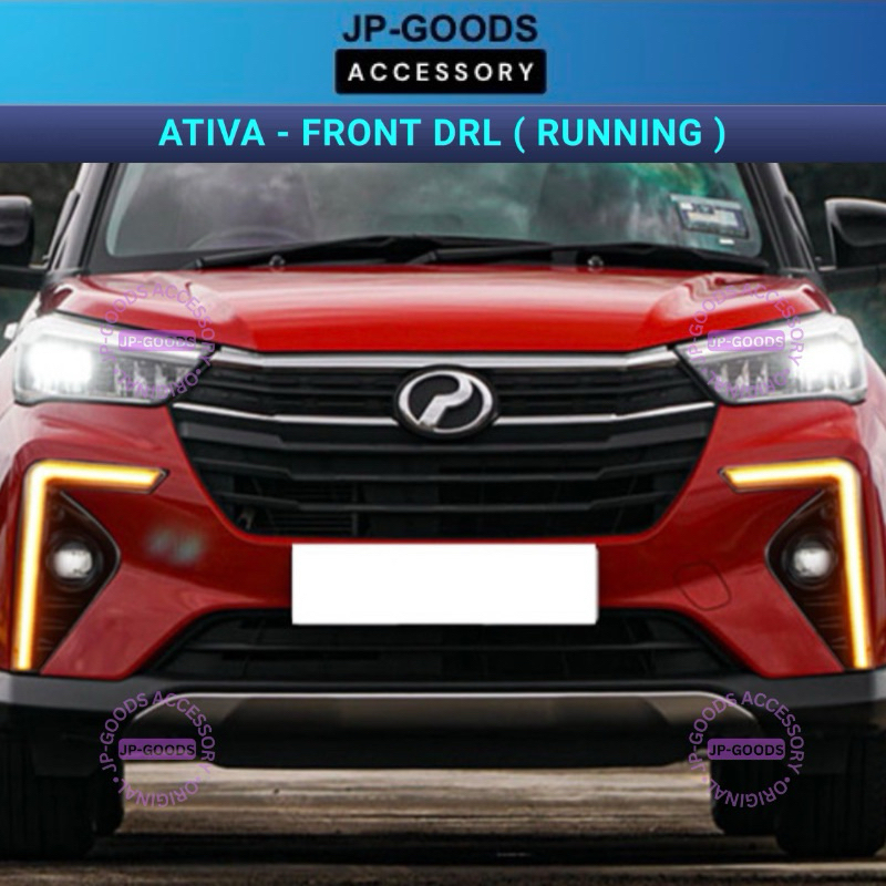 Perodua Ativa Front Bumper LED Running Daylight DRL Signal Daytime ...