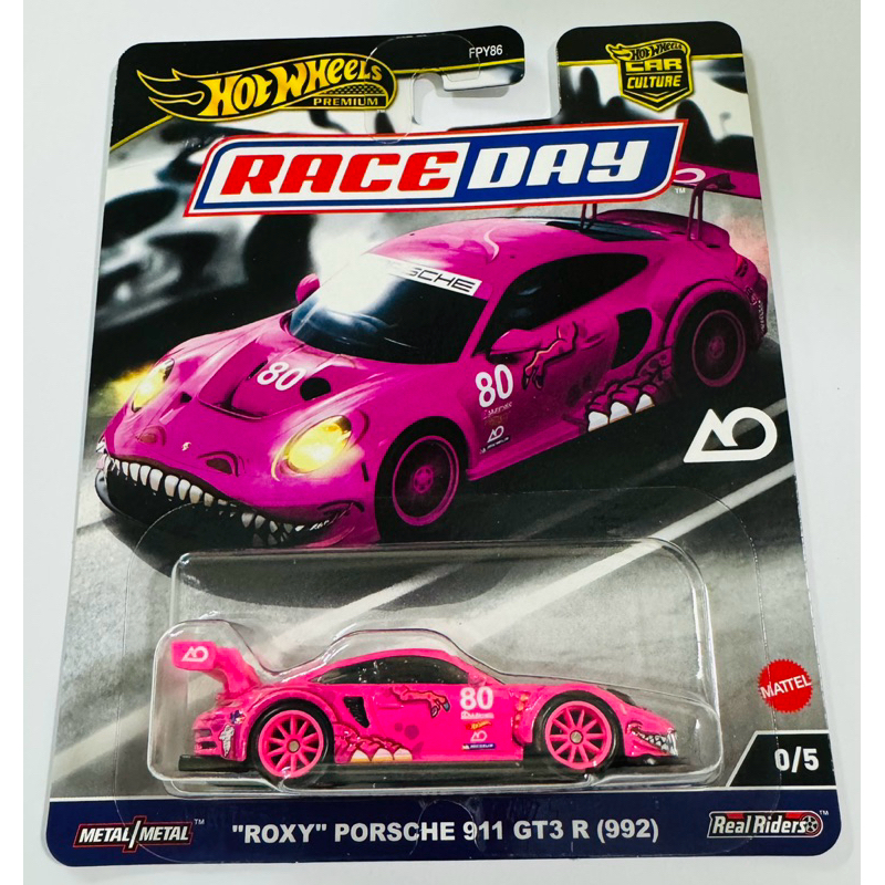 [CHASE CAR] Hot Wheels "ROXY" PORSCHE 911 GT3 R (992) (Pink) - Race Day ...