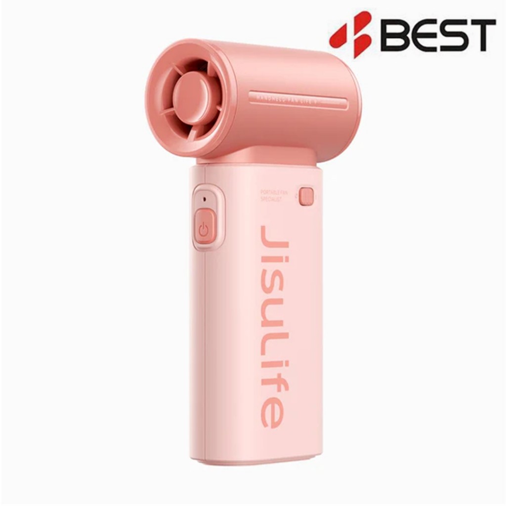 JISULIFE Handheld Fan - Pink (3600mAh) LIFE936 | Shopee Malaysia