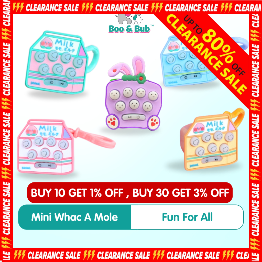 Mini Whac-A-Mole | Hamster Game Fidget Pocket Hit Hammering ...