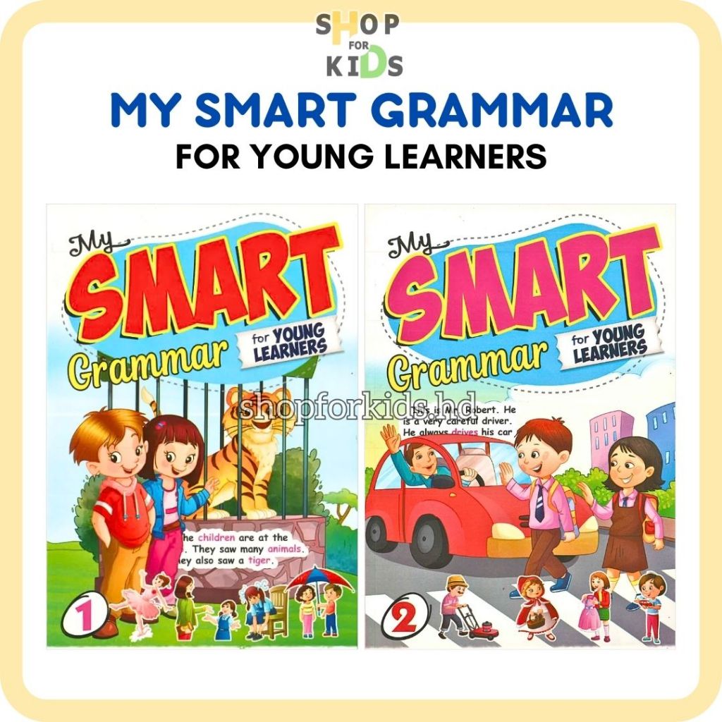 MY SMART GRAMMAR FOR YOUNG LEARNERS BOOK 1 & 2 | English for Preschool ...