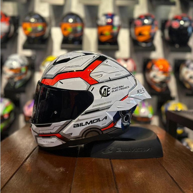 Topi Keledar BILMOLA Nex R - GUNDAM UNICORN | RX-0 | Shopee Malaysia