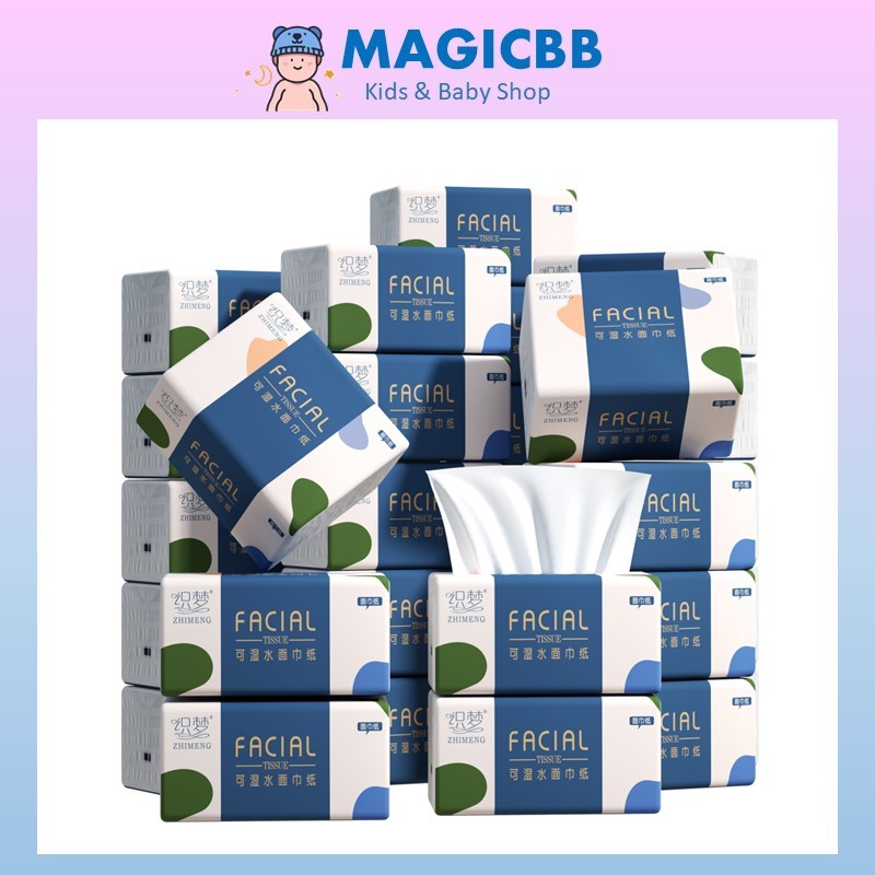 [Ready Stock] Soft Facial Tissue Paper Pack Tisu Paper Non-Fluorescent ...