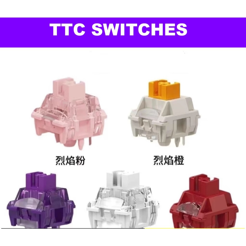 TTC KEYBOARD SWITCHES MECHANICAL | Shopee Malaysia