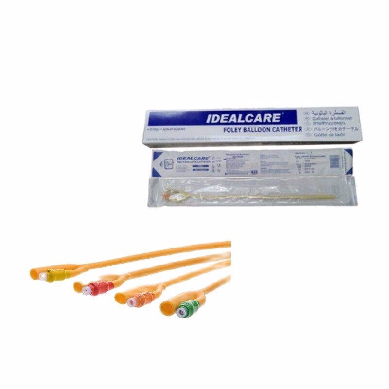 IDEALCARE FOLEY CATHETER 2WAY SILICONE COATED | Shopee Malaysia