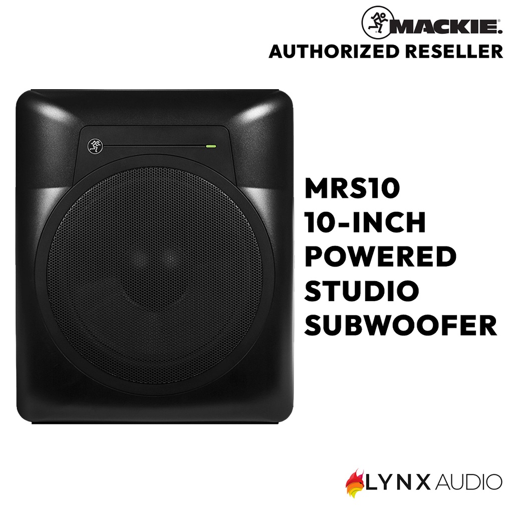 Mackie MRS10 10" Powered Studio Subwoofer | Shopee Malaysia
