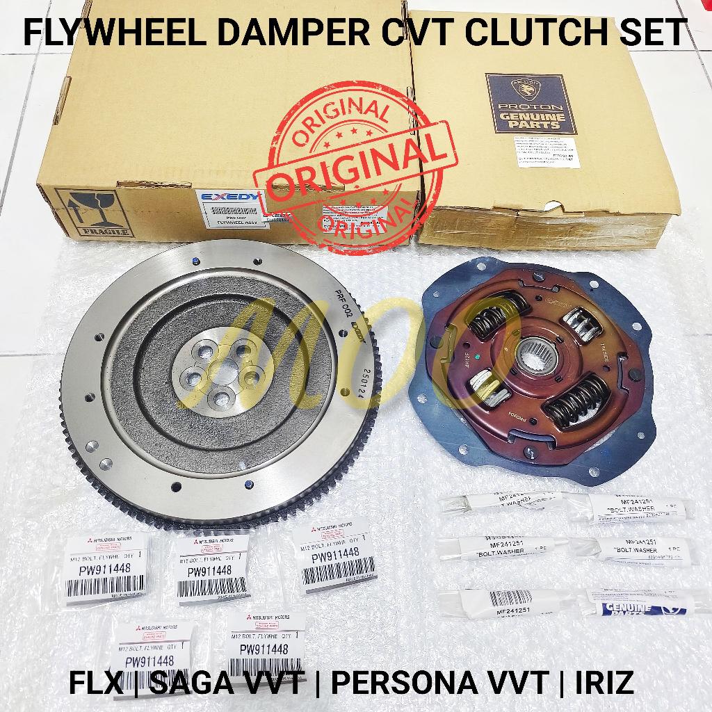 ORIGINAL PROTON/EXEDY CVT3 DAMPER [6 HOLES] + EXEDY FLYWHEEL [5 HOLES ...