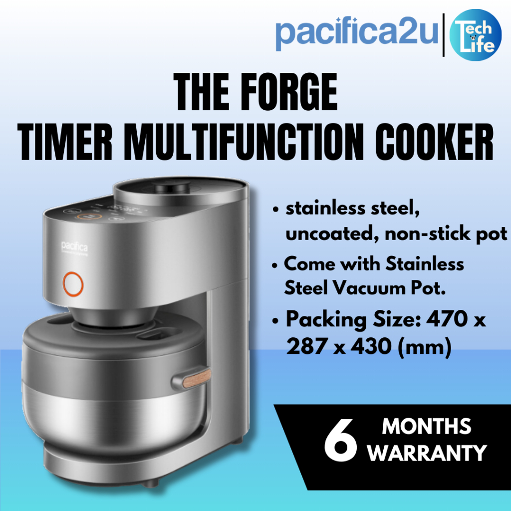 Pacifica The Forge Timer Multifunction Cooker | Electric Cooker ...
