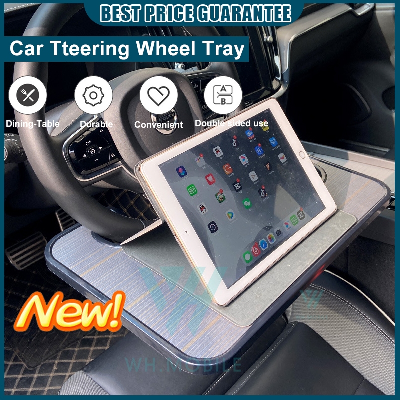 Car Steering Wheel Table Tray Laptop Food Dining Reading Writing Holder ...