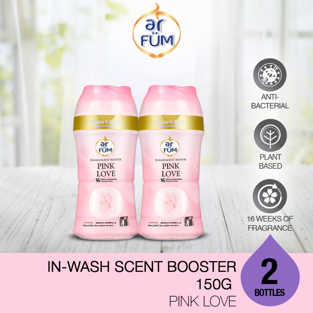 [TWIN PACK] ar FUM In-Wash Scent Booster - Pink Love (150g) | Shopee ...
