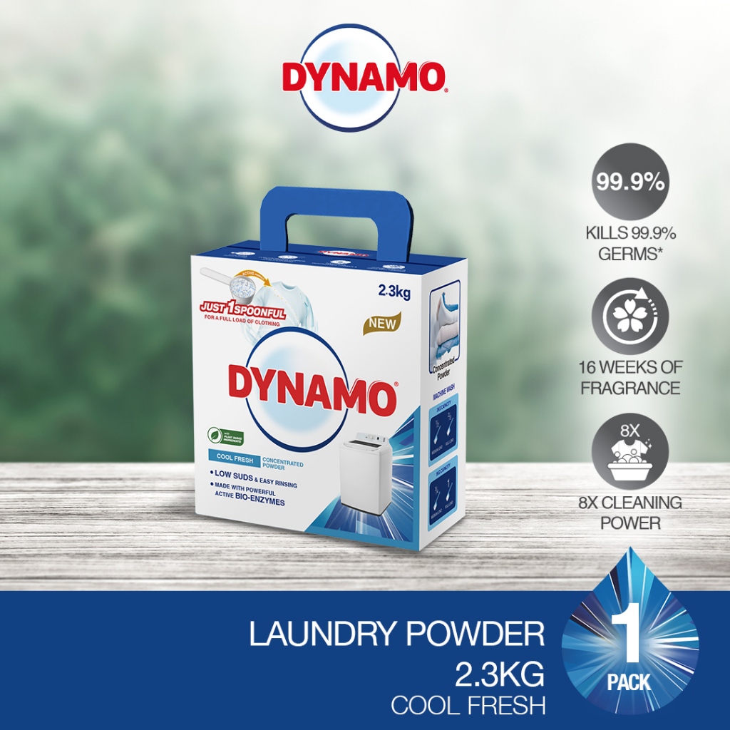 DYNAMO Laundry Powder Cool Fresh 2.3kg | Shopee Malaysia