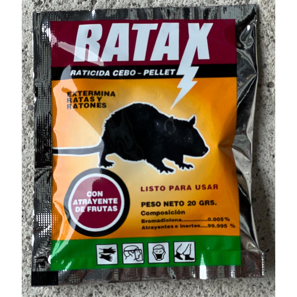 Ratax Rat Mouse Killing Bait Trap Pellet Repellent Poison (1 pieces ...