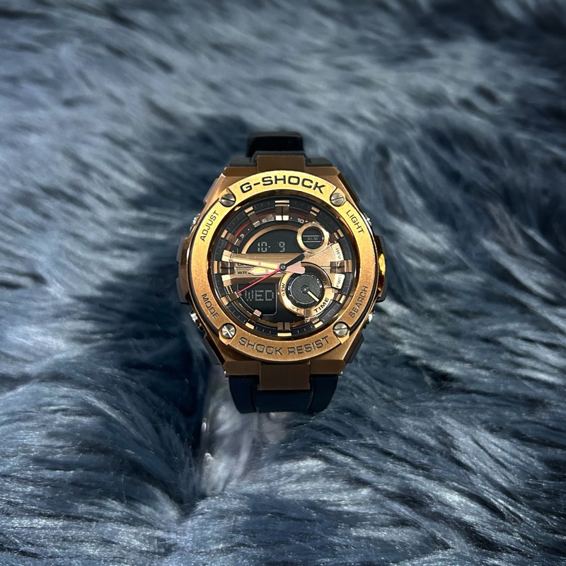 G-Shock GST-210B-4A Bronze G-Steel | Shopee Malaysia