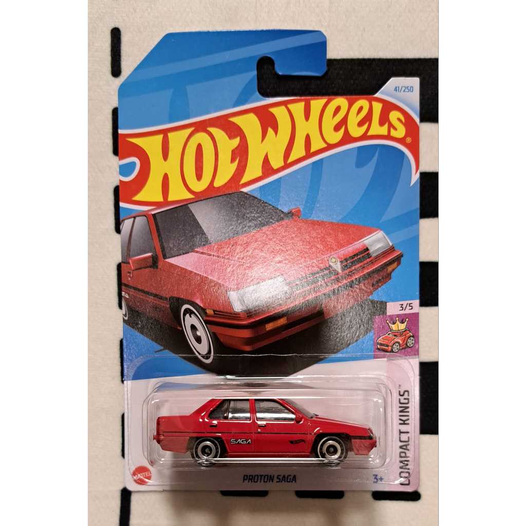 Hot Wheels Proton Saga hotwheels proton saga red hot wheel | Shopee ...
