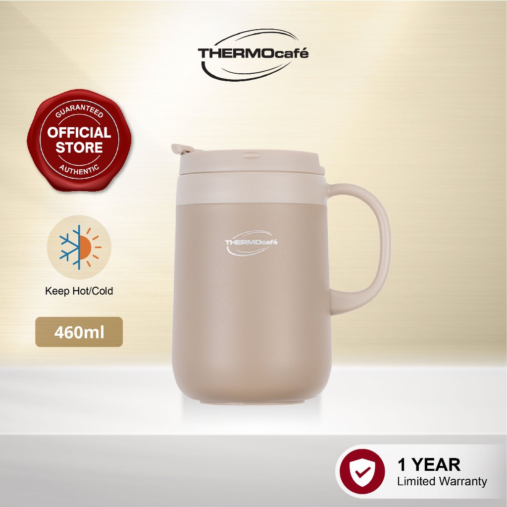 THERMOcafé 460ml Vacuum Insulated Mug with Dual Lid [TCCM-460SY ...