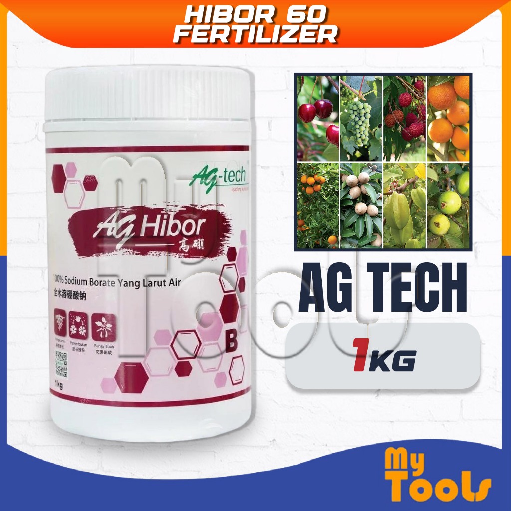 Mytools AG Tech 1kg Hibor 60 Boron Micro Nutrients | Fertilizer Baja AB ...