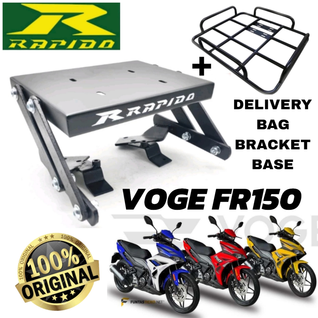 MONORACK RAPIDO VOGE FR150 DELIVERY BAG FRAME TAPAK MONORACK ADJUSTABLE ...