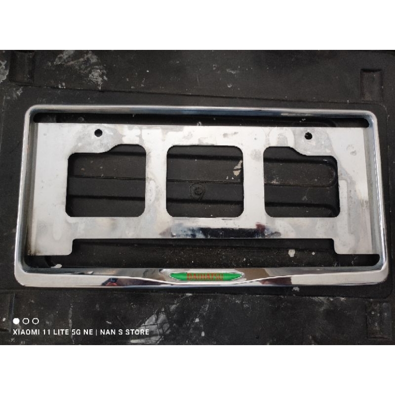 JDM plate holder chrome daihatsu jepun abs | Shopee Malaysia