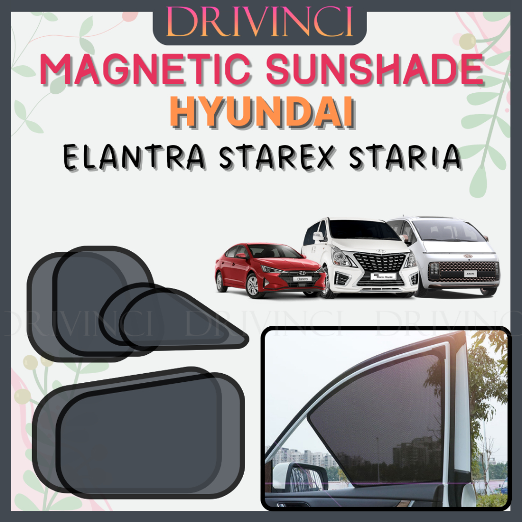 HYUNDAI Elantra Starex Staria Magnetic Sunshade Rear Window | Shopee ...