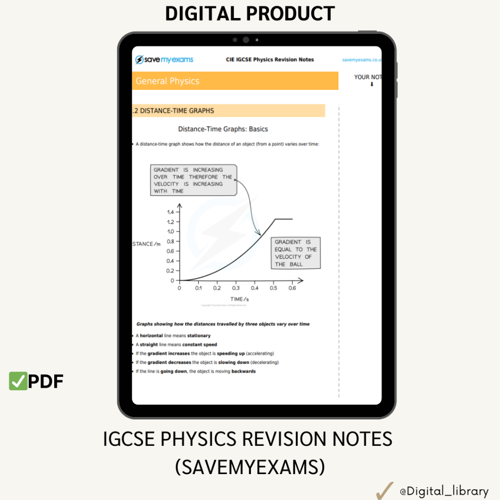 IGCSE Physics Revision Notes (SME) | Shopee Malaysia