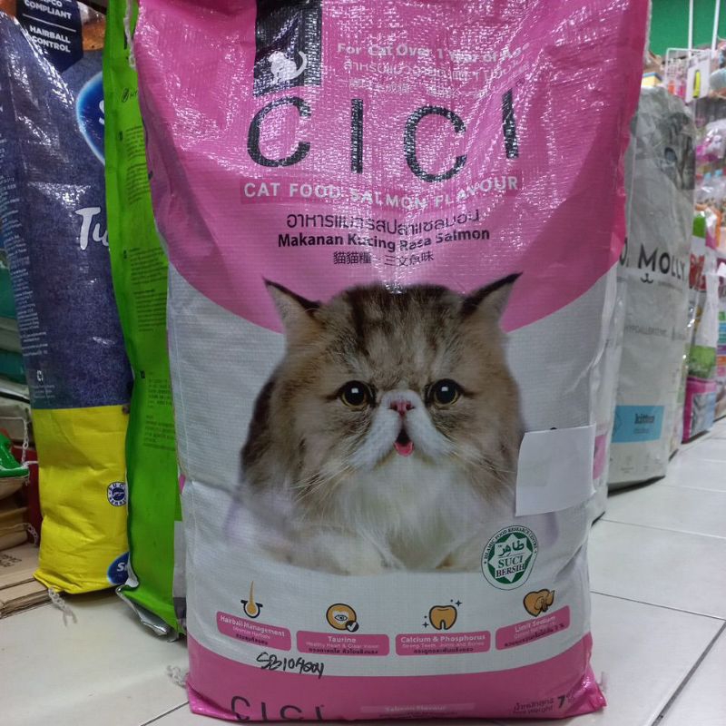 CICI Dry Cat Food SALMON 7 Kg | Shopee Malaysia