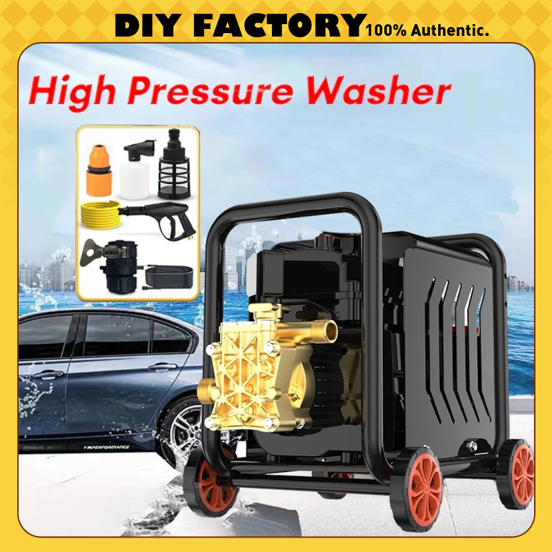 Water Jet 4000W High Pressure Washer Car Power Heavy Duty Spray Water Gun Carwash Machin Car ...
