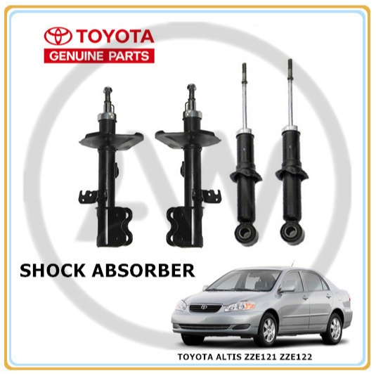 Toyota Corolla Altis ZZE121 ZZE122 2002-2007 Front Rear Shock Absorber ...