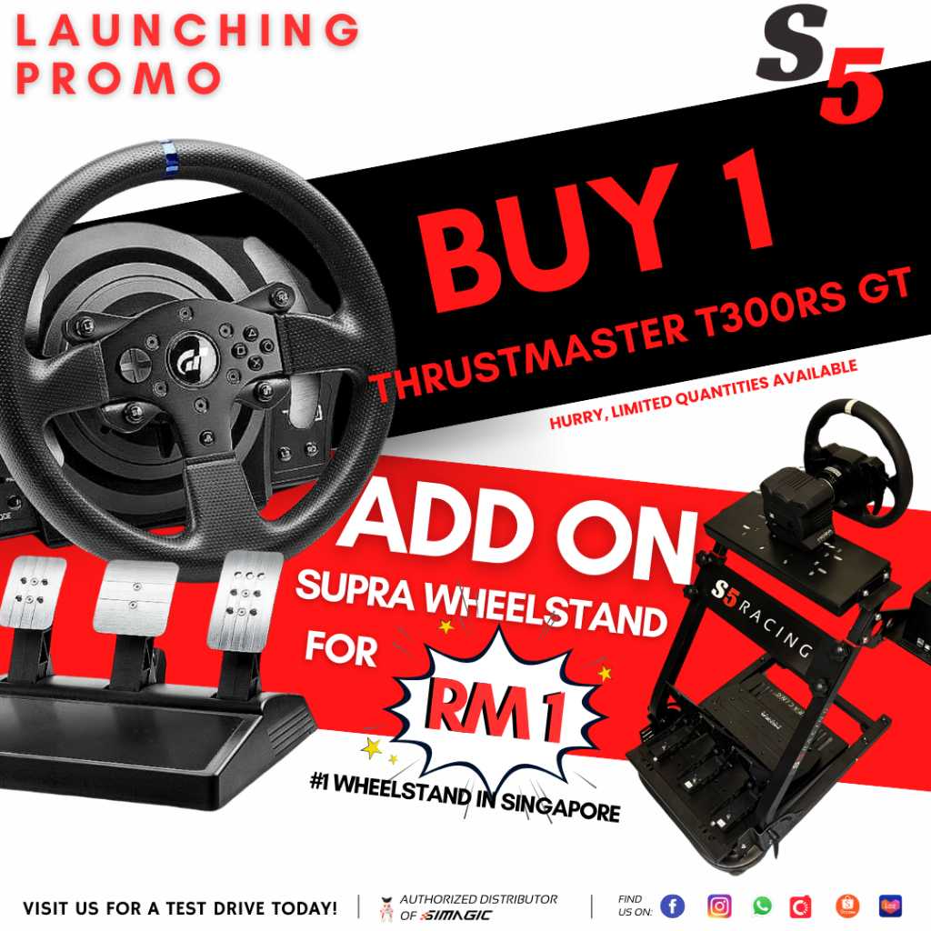 Thrustmaster T300RS GT Edition / T300 / T300 RS GT Racing Wheel /racing ...