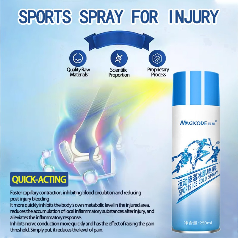 ( READY STOCK) Muscle Spray Ice Cold Muscle Spray For Sports Joint ...