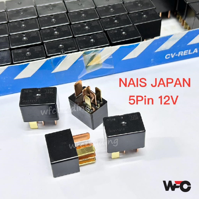 Original Nais Relay 5Pin Small Size Acv11212 Made In Japan Universal ...