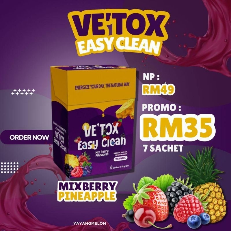 Ve'Tox by Vs'lim (detox) | Shopee Malaysia