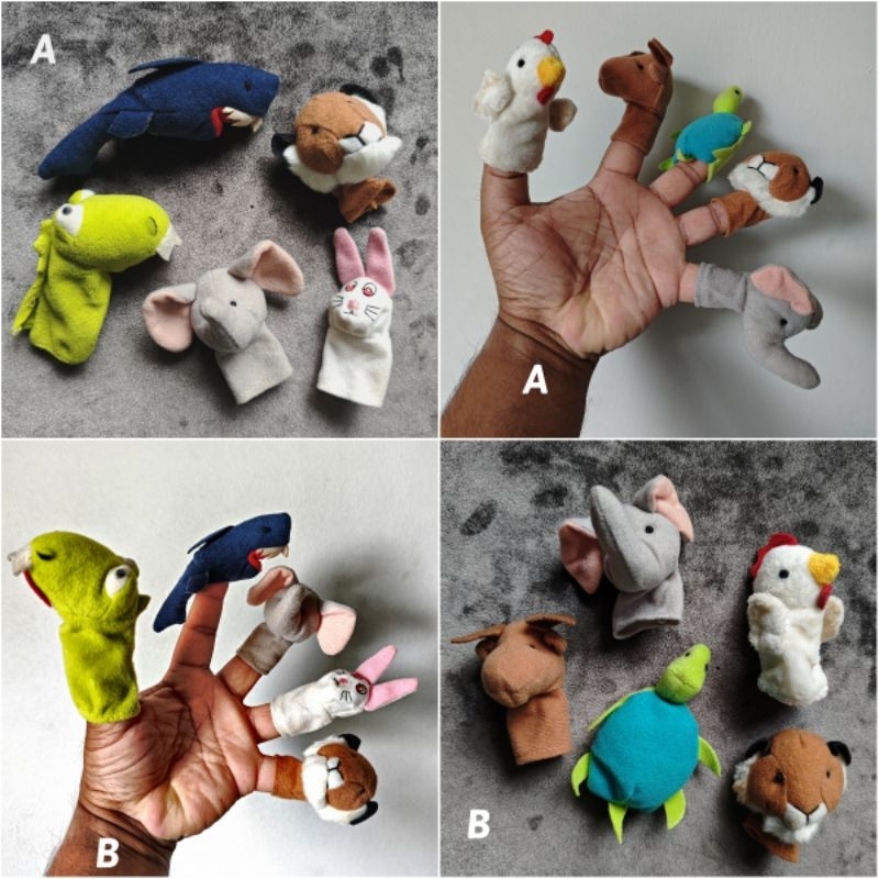 IKEA Finger Puppets Soft Toys Baby Learning | Shopee Malaysia