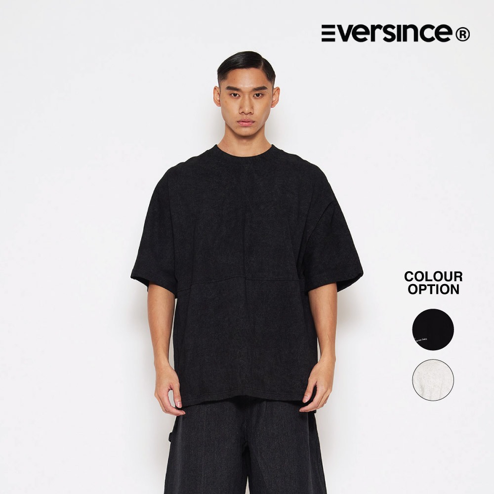 Eversince Senza Cut and Sewn Acid Washed Tee | Shopee Malaysia