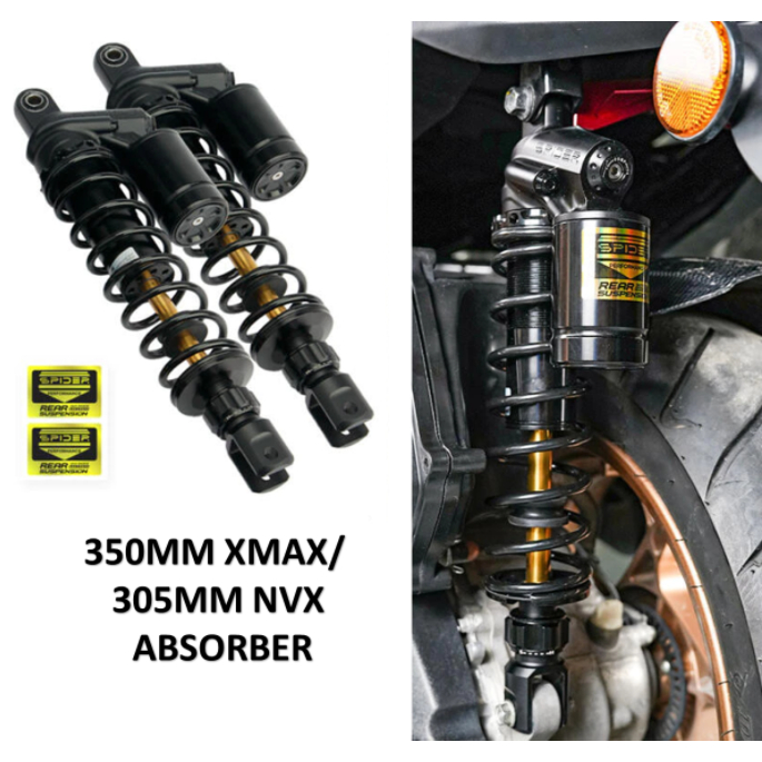 SPIDER RACING high performance gas shock absorber rear suspension 310mm ...