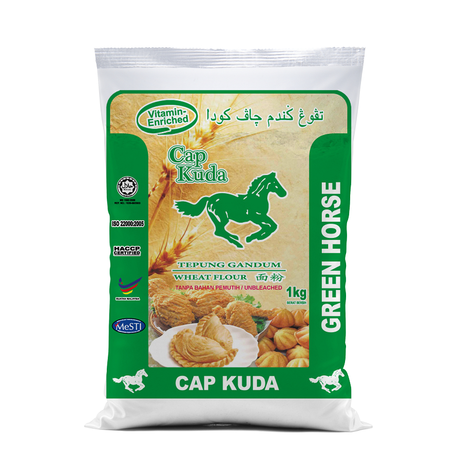 Green Horse Tepung Gandum 1KG | Shopee Malaysia