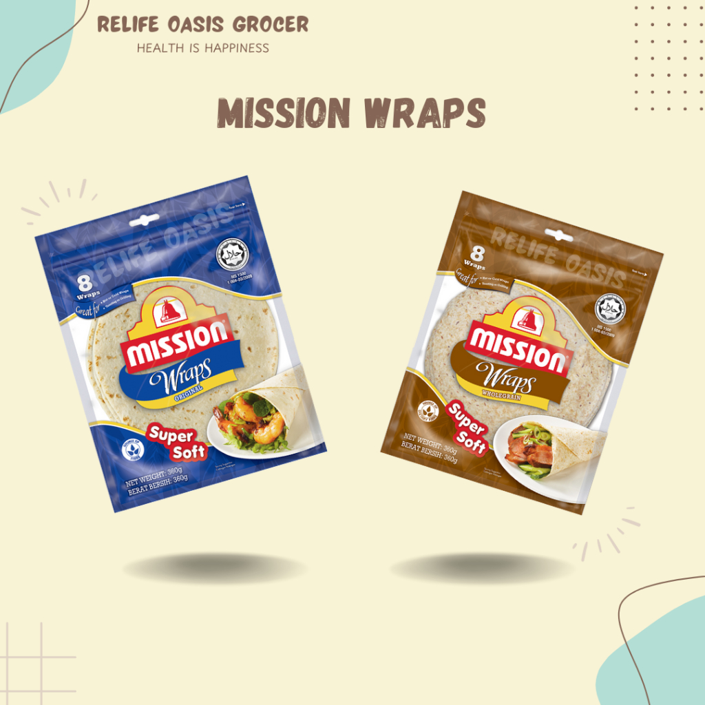 Mission Wraps [Original/Wholegain] [Low Calories/High Protein/High ...