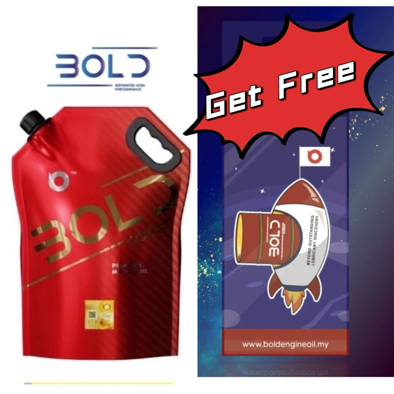 Bold oil 15W50 4Lit semi synthetic English oil freePerfume Card ...