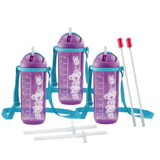 Tupperware Straw Tumbler Set | Shopee Malaysia