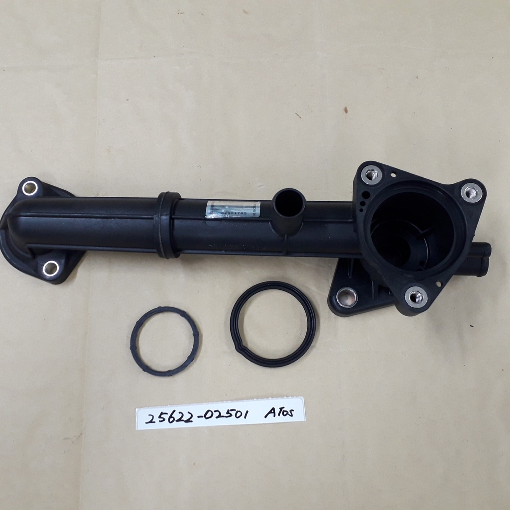 (HYUNDAI 25622-02501) (ORI) (Bottom) THERMOSTAT HOUSING FOR HYUNDAI ...